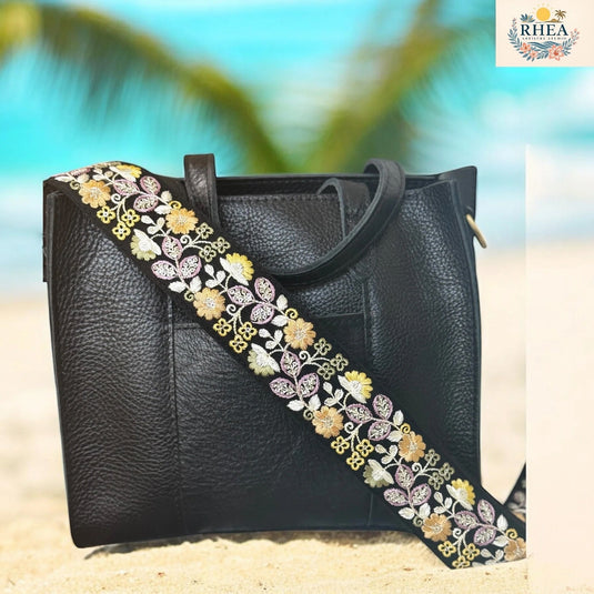 Embroidered Bag & Purse Straps – Adjustable Replacement Straps | Rhea